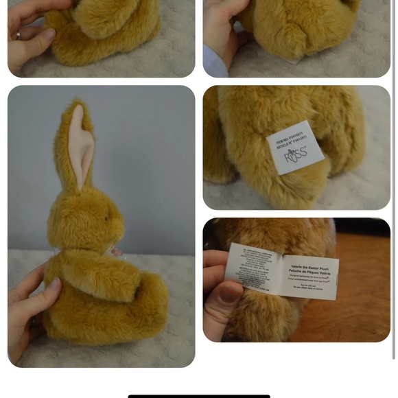 Russ | Toys | Russ Valerie The Easter Bunny Rabbit Plush Stuffed Animal ...
